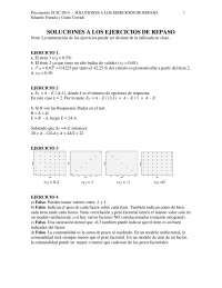 Solucion a los ejericios de repaso de psicometria | Ejercicios de Psicometría | Docsity