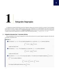 Integrales impropias guía - Docsity