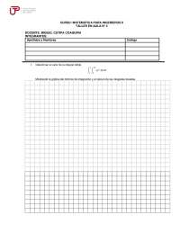 Taller de ejercicios - Docsity