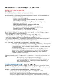 PROGRAMMA INGLESE PER ESAME DI MATURITA' - Docsity