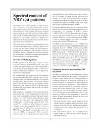 Non-return-to-zero (NRZ) signaling is widely used for data transmission ...
