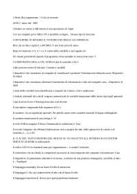 Domande e risposte pegaso informatica di base. - Docsity