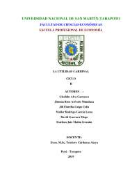 LA UTILIDAD CARDINAL - Docsity