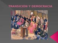 Transición y democracia - Docsity