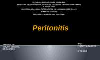 Peritonitis actualizado 2019 - Docsity