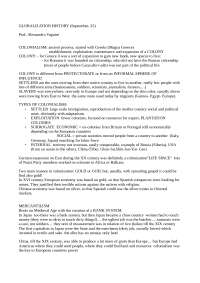 GLOBALIZATION HISTORY NOTES - Docsity