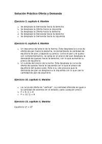 Ejercicios Cap 4 Mankiw | Ejercicios de Economía | Docsity