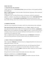 MARK THE MUSIC - PROF. PIERPAOLO MARTINO - Docsity