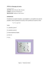 Principio de stevin - Docsity