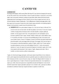 PURGATORIO-CANTO VII - Docsity