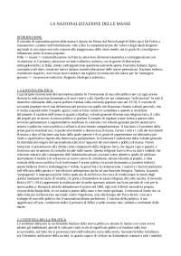 La nazionalizzazione delle masse - Docsity