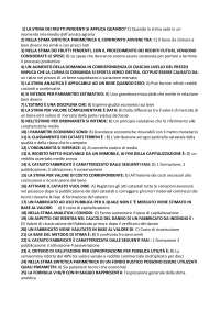 Domande e risposte Economia ed Estimo | Prove d'esame di Estimo - Docsity