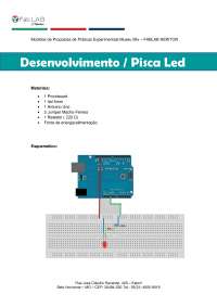 Práticas Experimentais Arduino - Docsity