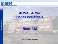 REDES ASI E SUA CONFIGURAÇÃO - Docsity