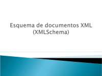 Esquema de documentos XML (XMLSchema) - Docsity