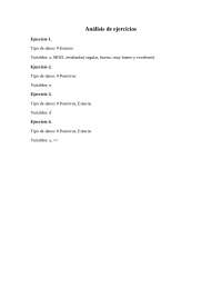 PROGRAMACION DE EJERCICIOS - Docsity