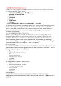 I sette principi di Rozan - Docsity