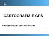 Conceitos fundamentais sobre cartografia, geodésia e GPS - Docsity