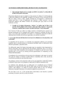 Actividad complementaria - Docsity