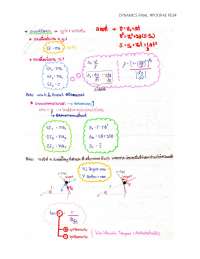 Dynamics lecture note - Docsity