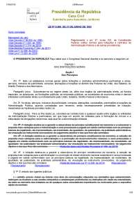 Resumo da Lei Brasileira de número 8666 - Docsity