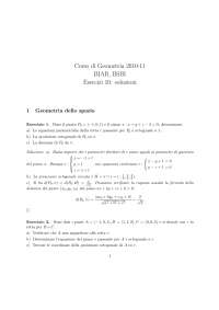 Esercizi matematica superiori - Docsity