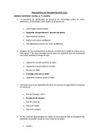 Preguntas de traumatologia - Docsity