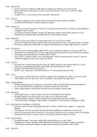 Riassunto breve : Coppa del Mondo di Calcio - Docsity