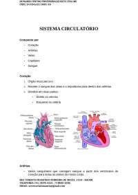 SISTEMA CIRCULATORIO - Docsity