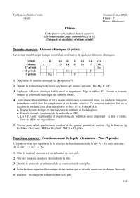 Fiche de révision de 3eme en physique chimie - DNB - Docsity