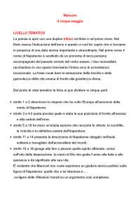 Testo poetico: Il Cinque Maggio - Docsity