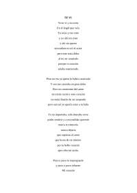 Documento (poema: te vi ) - Docsity