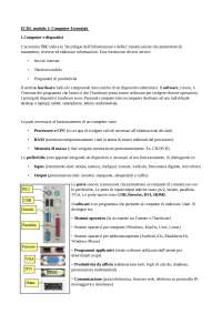 ECDL base modulo 1 (informatica) - Docsity