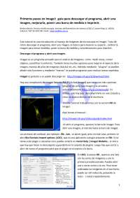 Como Usar El Software ImageJ - Docsity