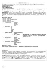 Cohesion in English - Halliday - Docsity