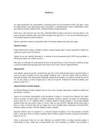 PRINCIPAIS MÉTODOS GNSS | Exercícios Geodésia e Cartografia - Docsity