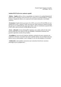 Analisis PESTA sector sanitario español - Docsity