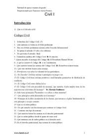 Codigo civil de Chile - Docsity