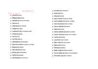 Vocabulario unidad uno y dos - Docsity