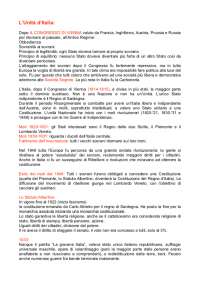 Programma storia 5 superiore - Docsity