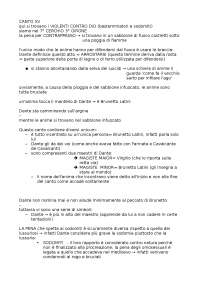 Schemi canto XV Dante - Docsity