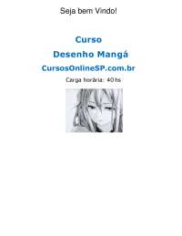 Curso desenho manga sp - Docsity