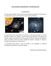 Avances tecnológicos - Docsity