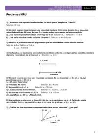 Problemas MRU y otros ejercicios de Cinemática | Apuntes de Cinemática ...