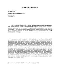 Formato carta poder para laboral - Docsity