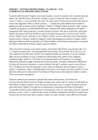 Commento al proemio dell’Eneide | Dispense di Italiano | Docsity