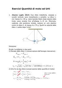 Esercizi di fisica sperimentale - Docsity