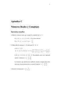 Números complejos: ejercicios resueltos faciles - Docsity