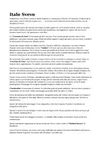 Italo Svevo e Luigi Pirandello - Docsity