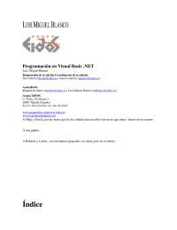 Visual basic manual de programacion - Docsity